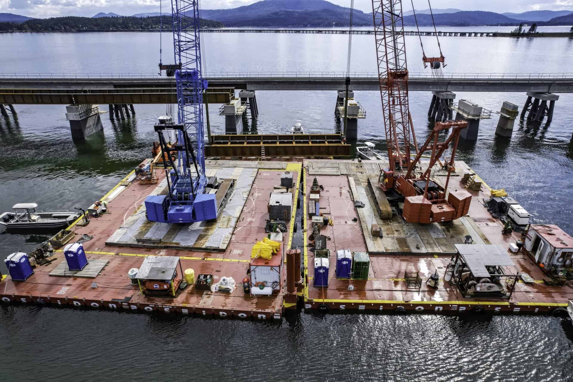 Ames Construction completes bridges at Sandy Point - Poseidon, an MES ...