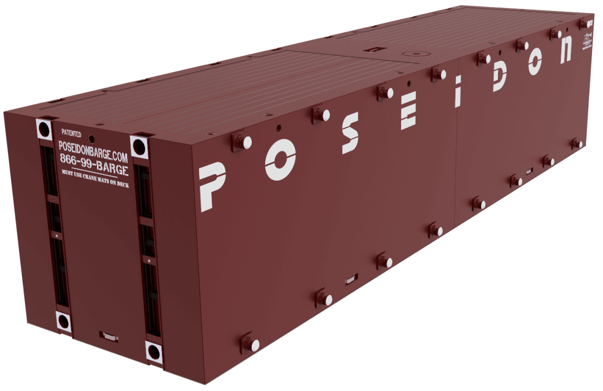 10FT Tall Barges - Poseidon, an MES Company