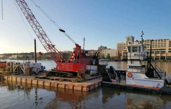 Portable Sectional Barges for Transportation Applications